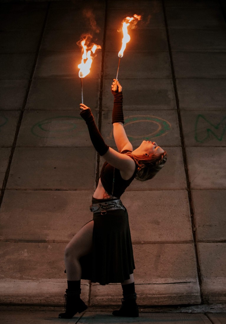 Hire Kaura: LED & Fire Performance Art - Fire Performer in Saskatoon ...