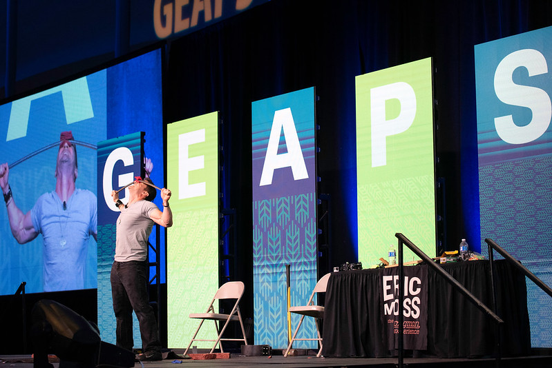 Hire Motivational Performing Strongman Eric Moss - Motivational Speaker ...