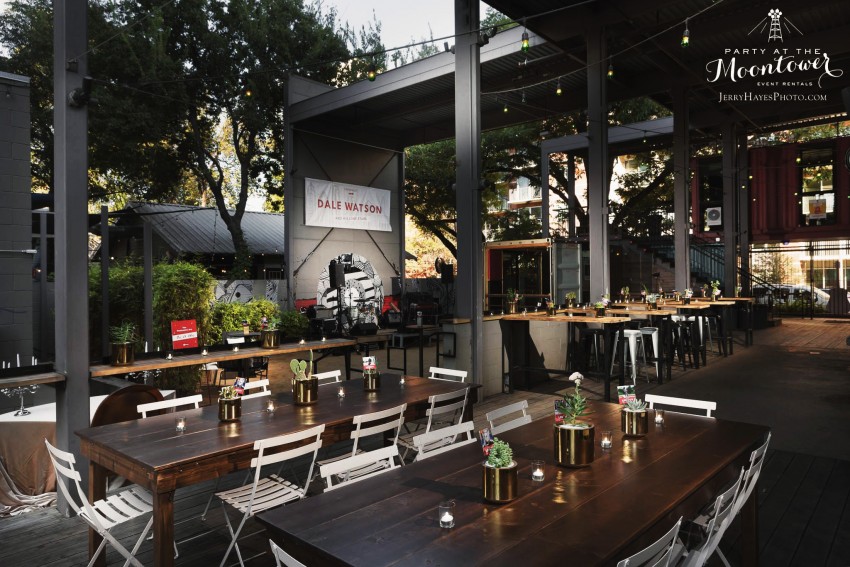 Hire Party at the Moontower Event Rentals - Event Furnishings in Austin ...