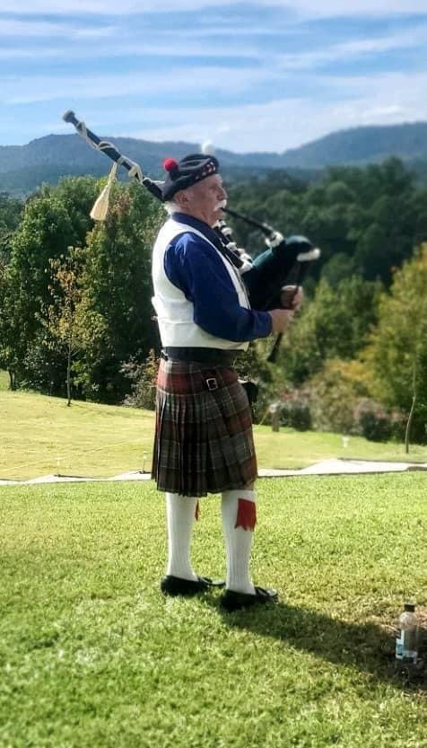 Hire Pipe Major Michael Waters - Bagpiper in Highlands, North Carolina