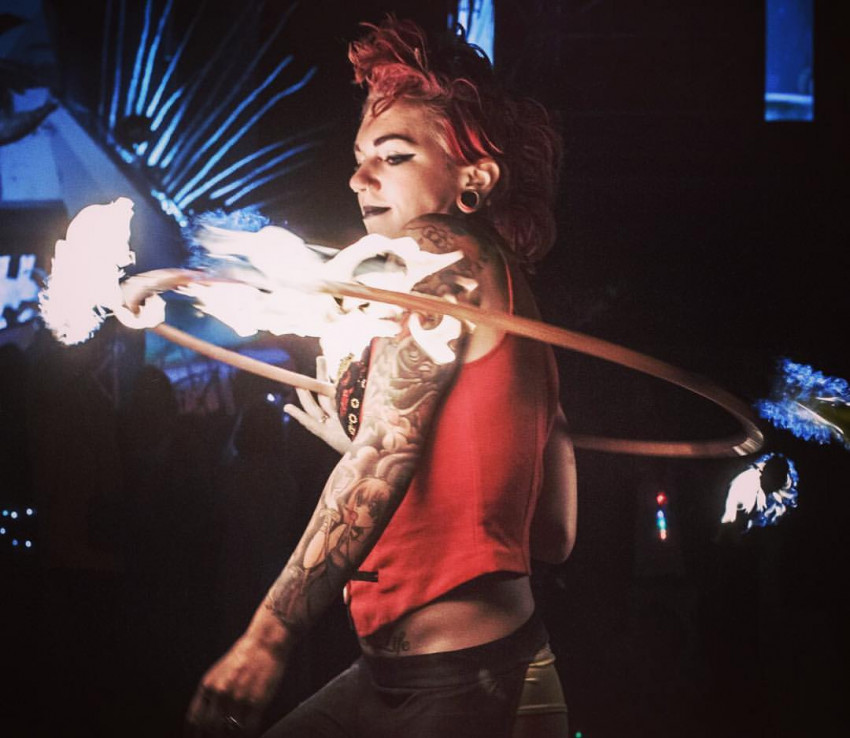 Hire Pixie Peiskos - Fire Dancer in New Orleans, Louisiana