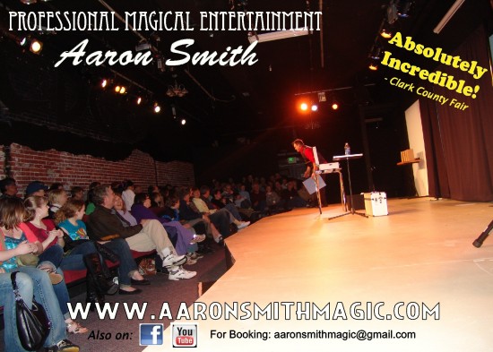 Hire Portland Magician - Aaron J. Smith - Magician in Portland, Oregon