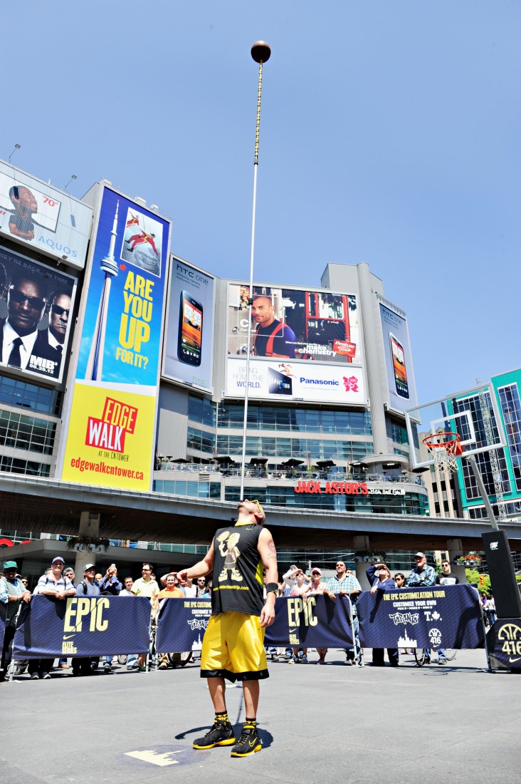 Hire Q-MACK: Pro Basketball Freestyler - Interactive Performer in ...