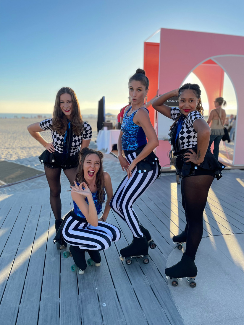 Hire Professional Roller Skaters | Roller Skating Entertainment - 1970s ...