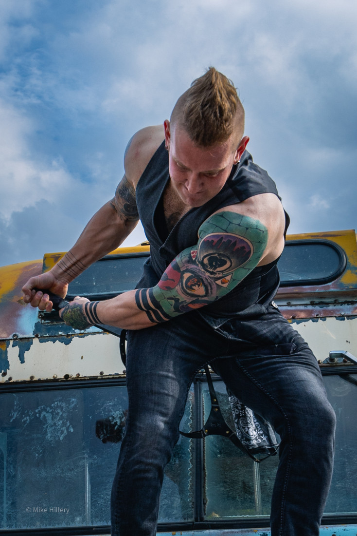 Hire Steel Bending Strongman - Circus Entertainment in Denver, Colorado