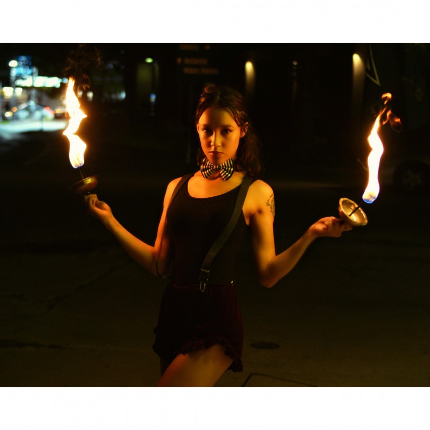 Hire Tessa Indi-glow-flow - Fire Dancer in Austin, Texas