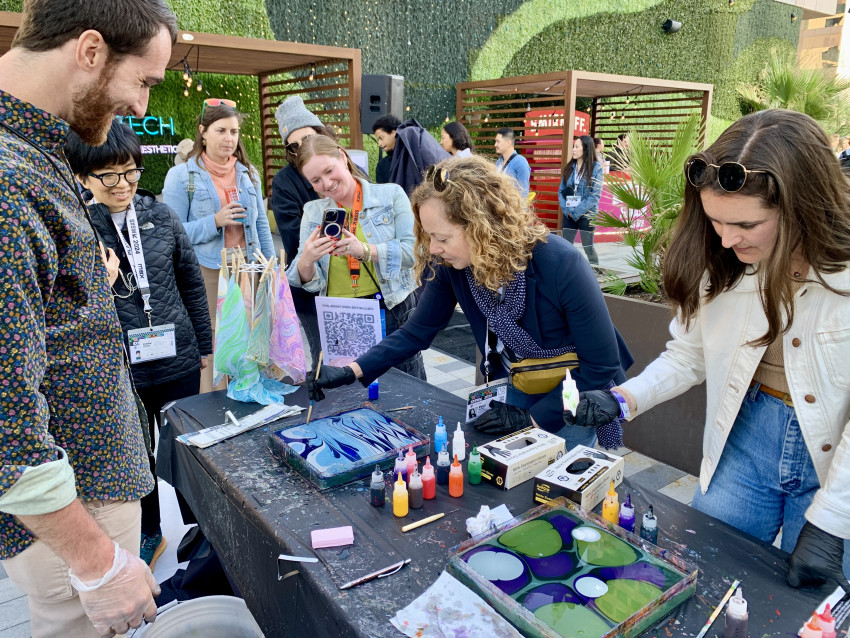 Hire Marbling Art Experience - Painting Party in Austin, Texas