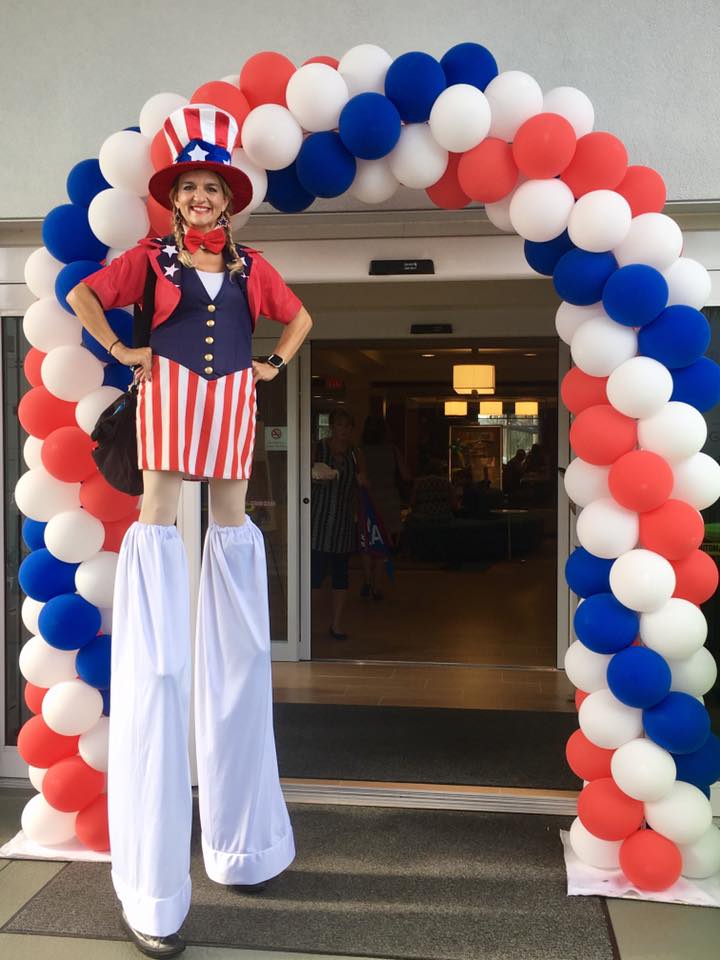 Hire Way Too Tall Torrie - Stilt Walker in Fort Myers, Florida